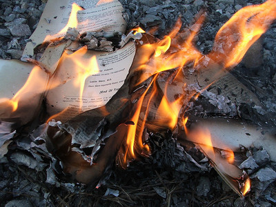 Literary Warfare: The Danger of Burning Books | The Bubble